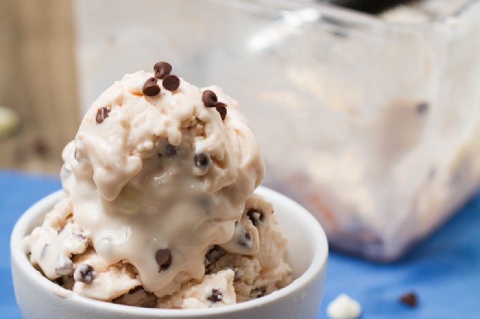 Tart Cherry Frozen Yogurt with White & Dark Chocolate Chips - Choose ...